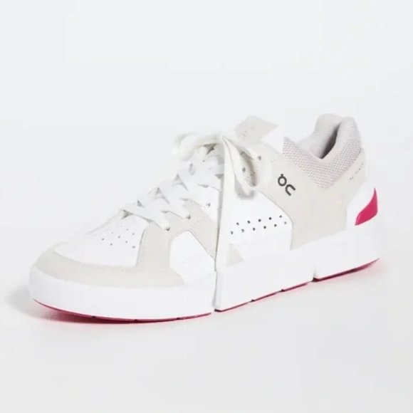 On Running | Shoes | On Cloud The Roger Clubhouse Sneaker In Sandcerise ...